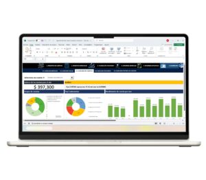 Control Financiero en Excel | Dashboard Financiero en Excel